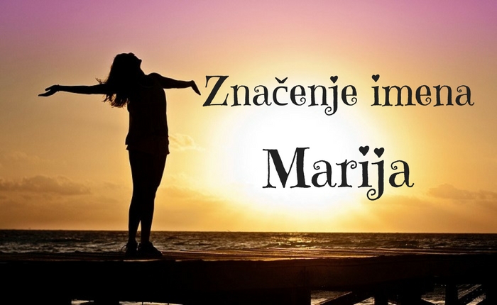 Poreklo i značenje imena Marija